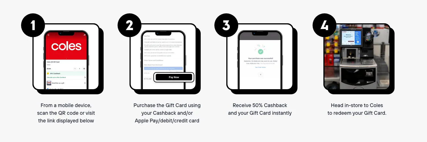 Coles Gift Card Offer